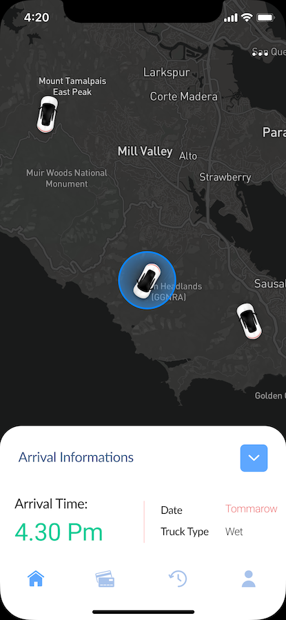 Flutter | Vehicle Management and tracking Template by ghost_nikhil